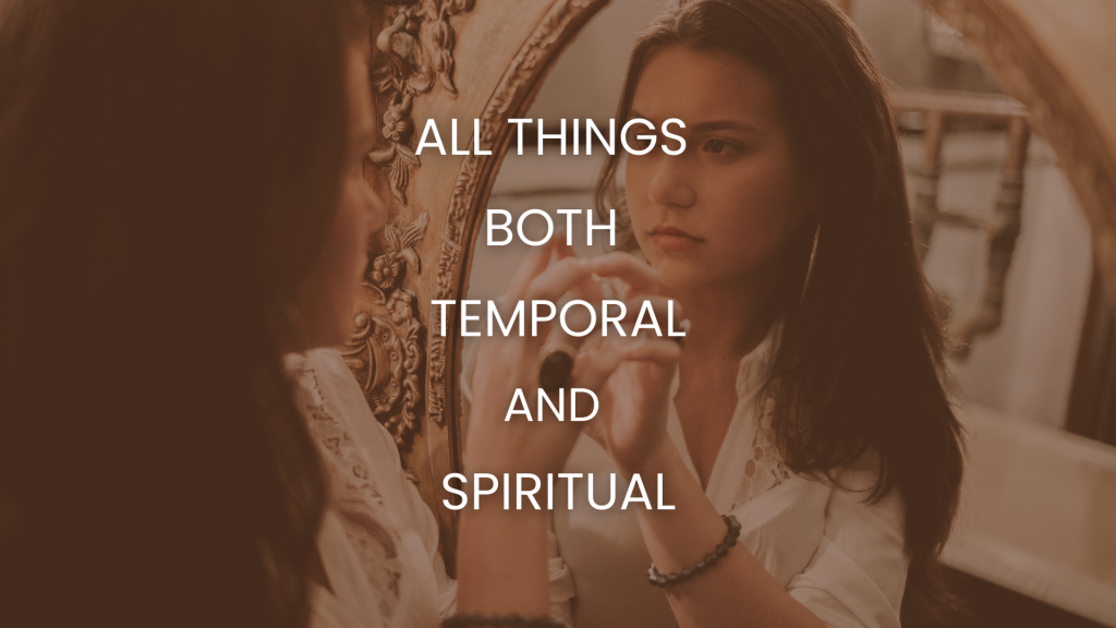 Third Place: All Things Both Temporal and Spiritual - Dialogue Journal
