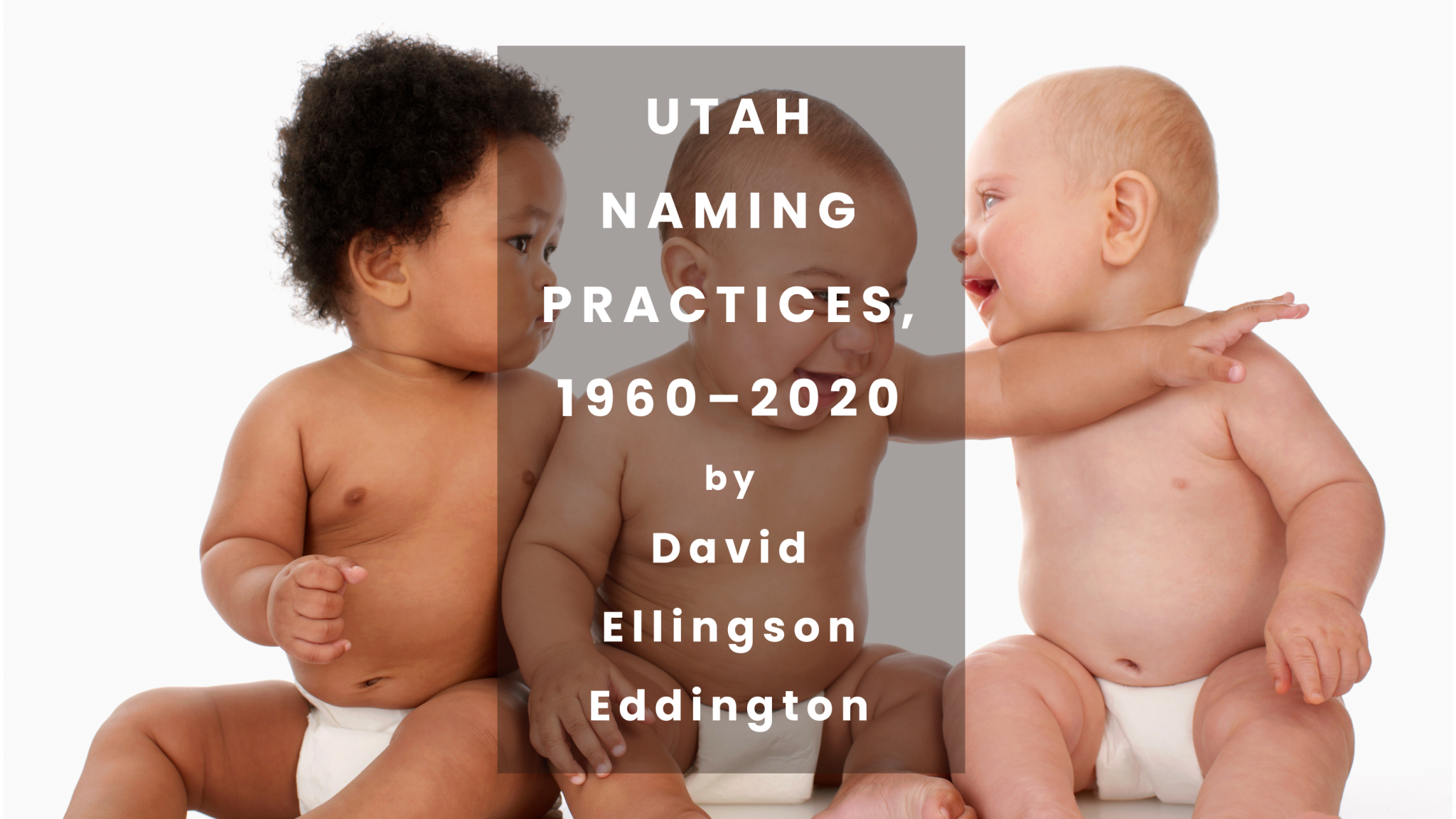 Utah Naming Practices, 1960–2020 - Dialogue Journal