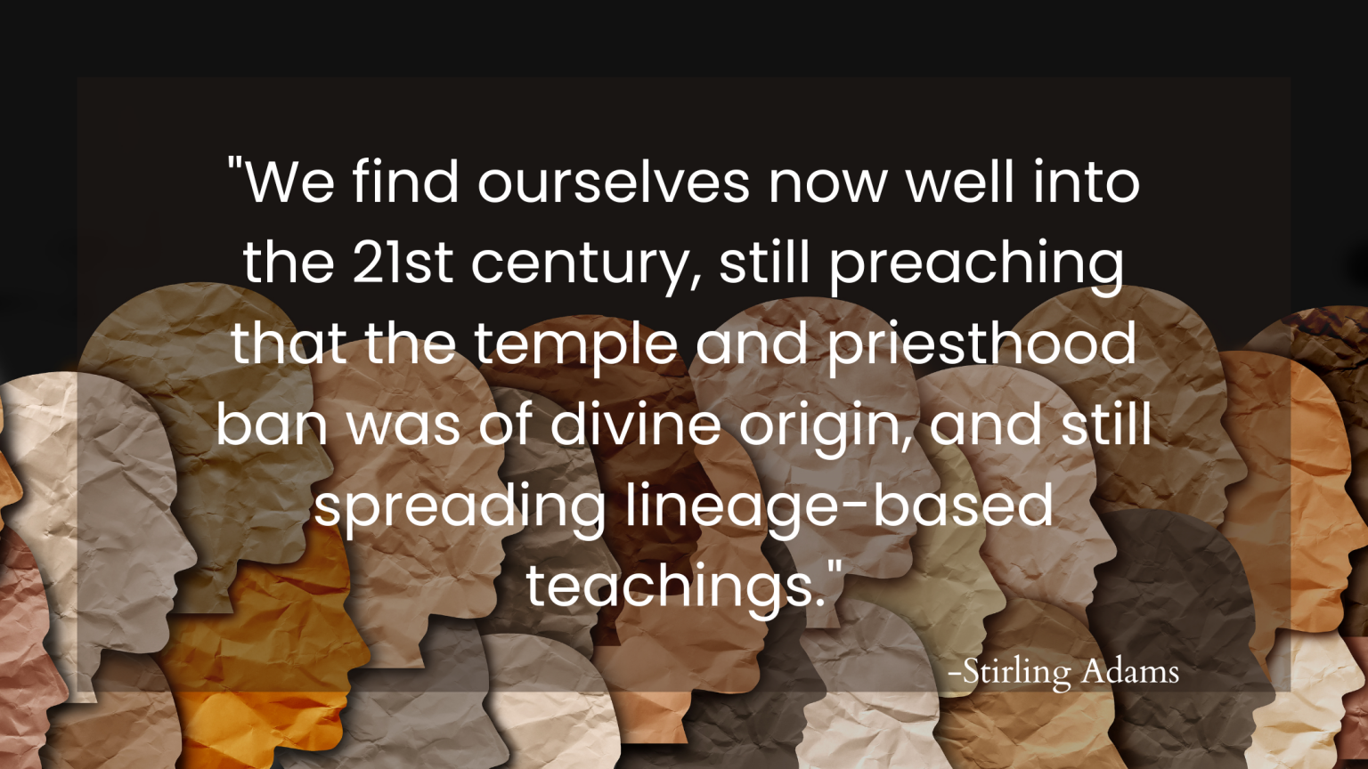 There is Work to Do First - Dialogue Journal