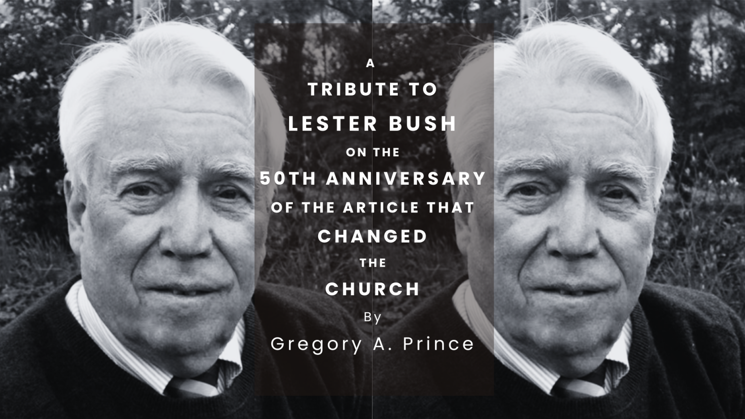 A Tribute to Lester Bush on the Fiftieth Anniversary of the Article ...