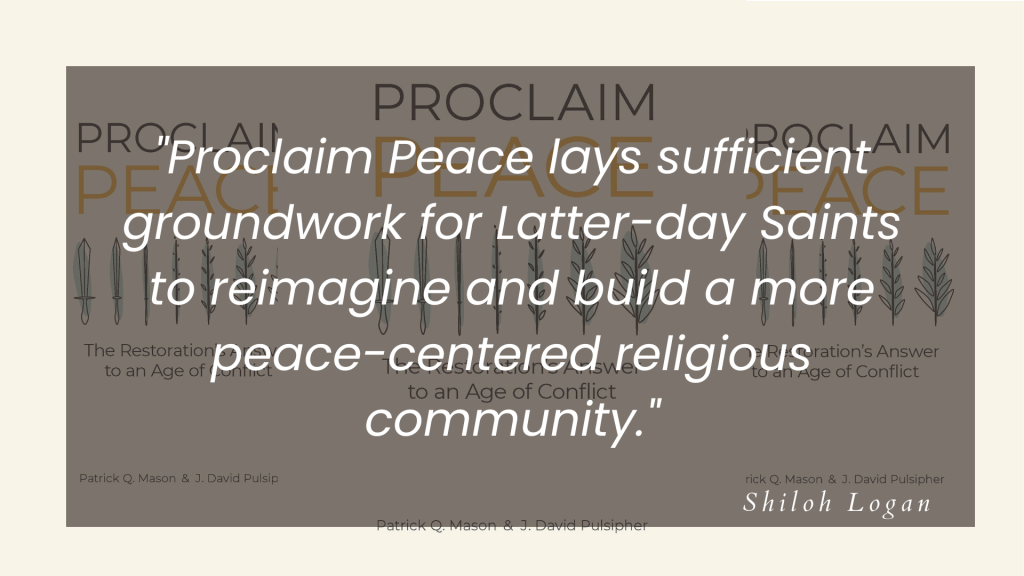 Peacebuilding through Latter-day Nonviolence | Patrick Mason and J ...